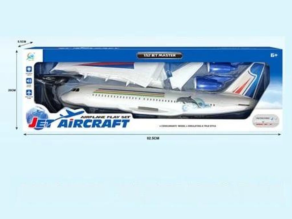 Veliki set avion – Jet Aircraft Airplane Play Set - Model putničkog