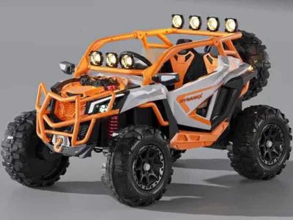 Električno dečje vozilo – terenski buggy UTV - Robusni 4x4 izgled sa