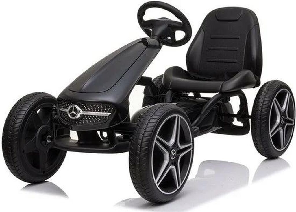 Dečiji go-kart na pedale – Mercedes-Benz dizajn - Sportski go-kart sa