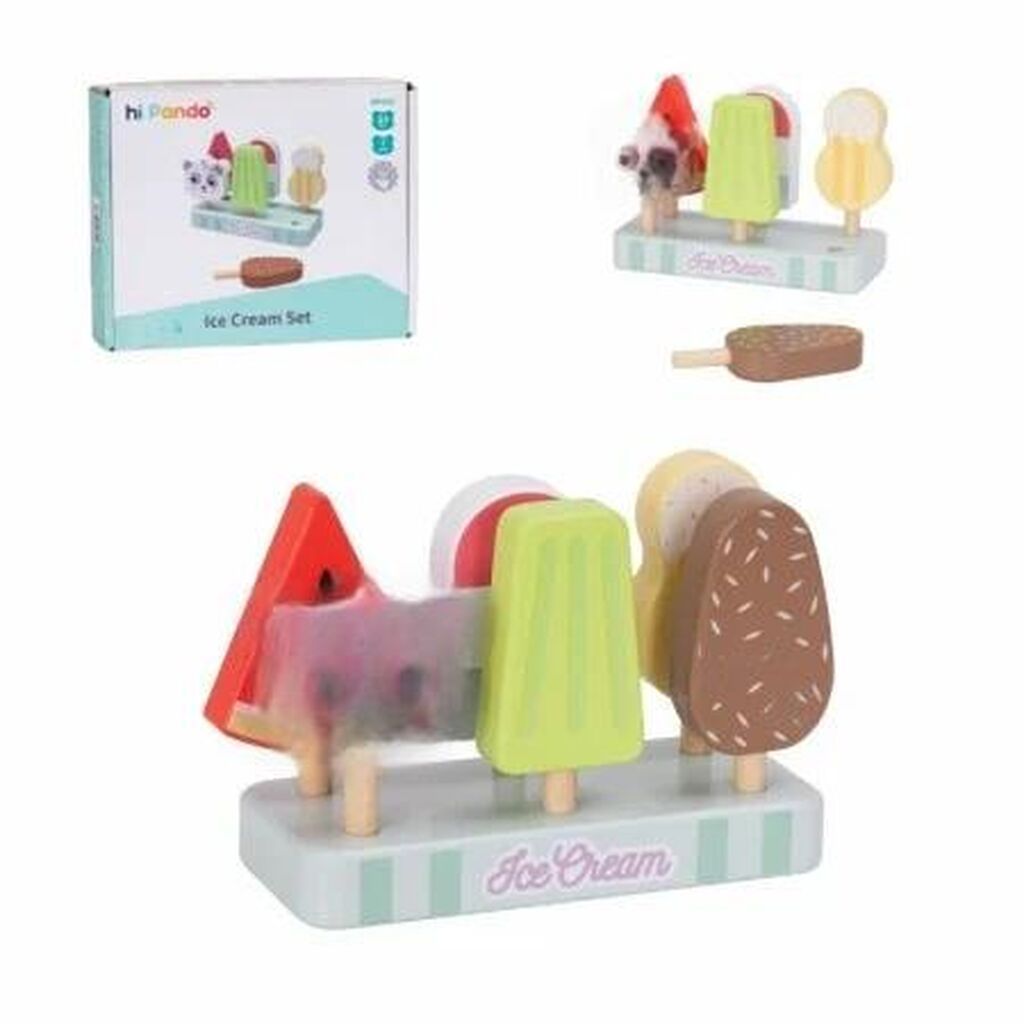 Drveni set sladoleda – hiPanda Ice Cream Set - Kreativan drveni set
