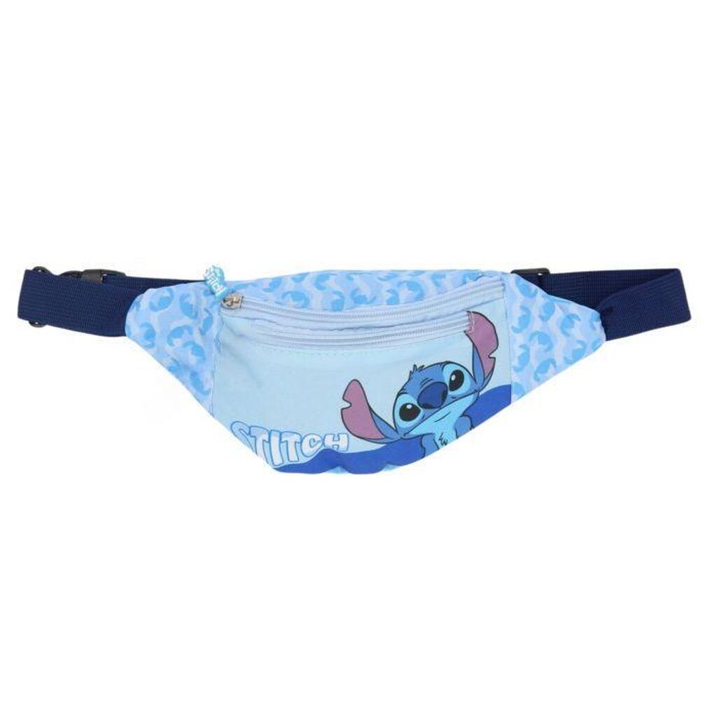 Stitch torbica za struk (fanny pack) – svetloplava - Dizajn sa