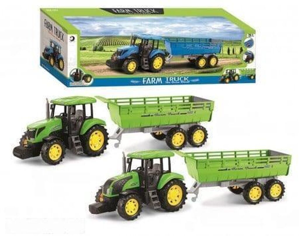 Igračka set – Traktor sa prikolicom “Farm Truck” - Realistično