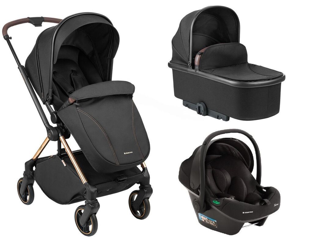Komplet 3 u 1 – kolica, korpa (carrycot) i auto-sedište za bebe -