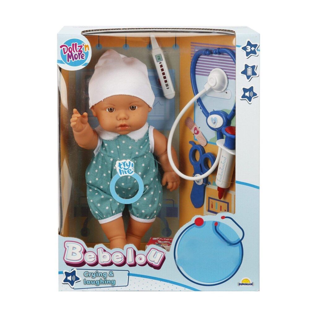 Bebelou interaktivna beba – set za igru doktora - Brend: Dollz’n More