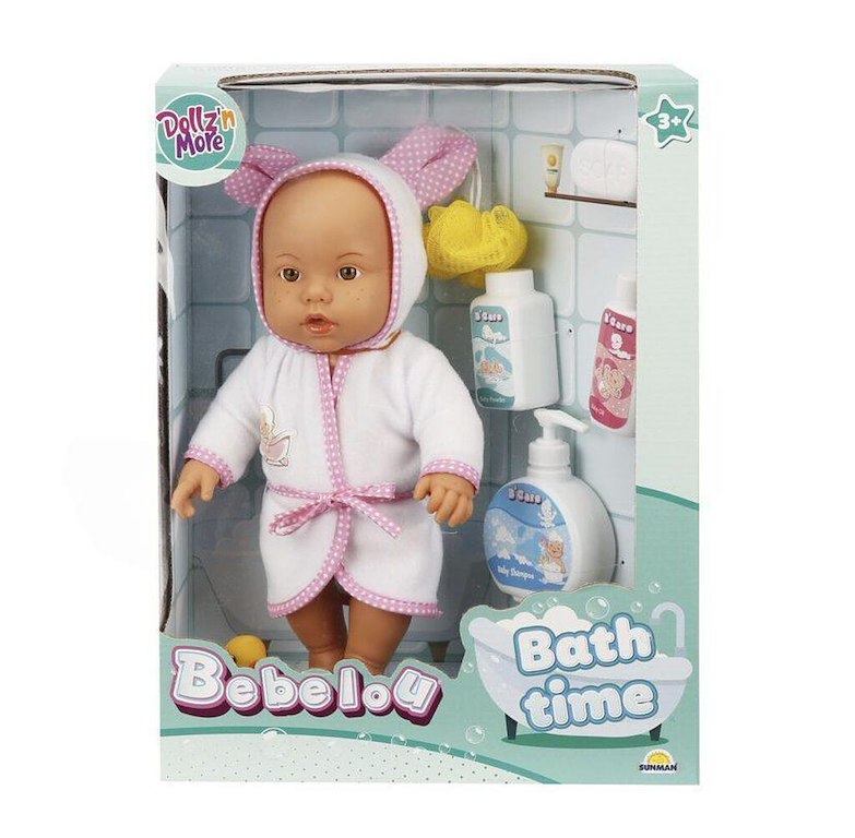 Bebelou “Bath Time” – set za igru sa bebom za kupanje - Brend