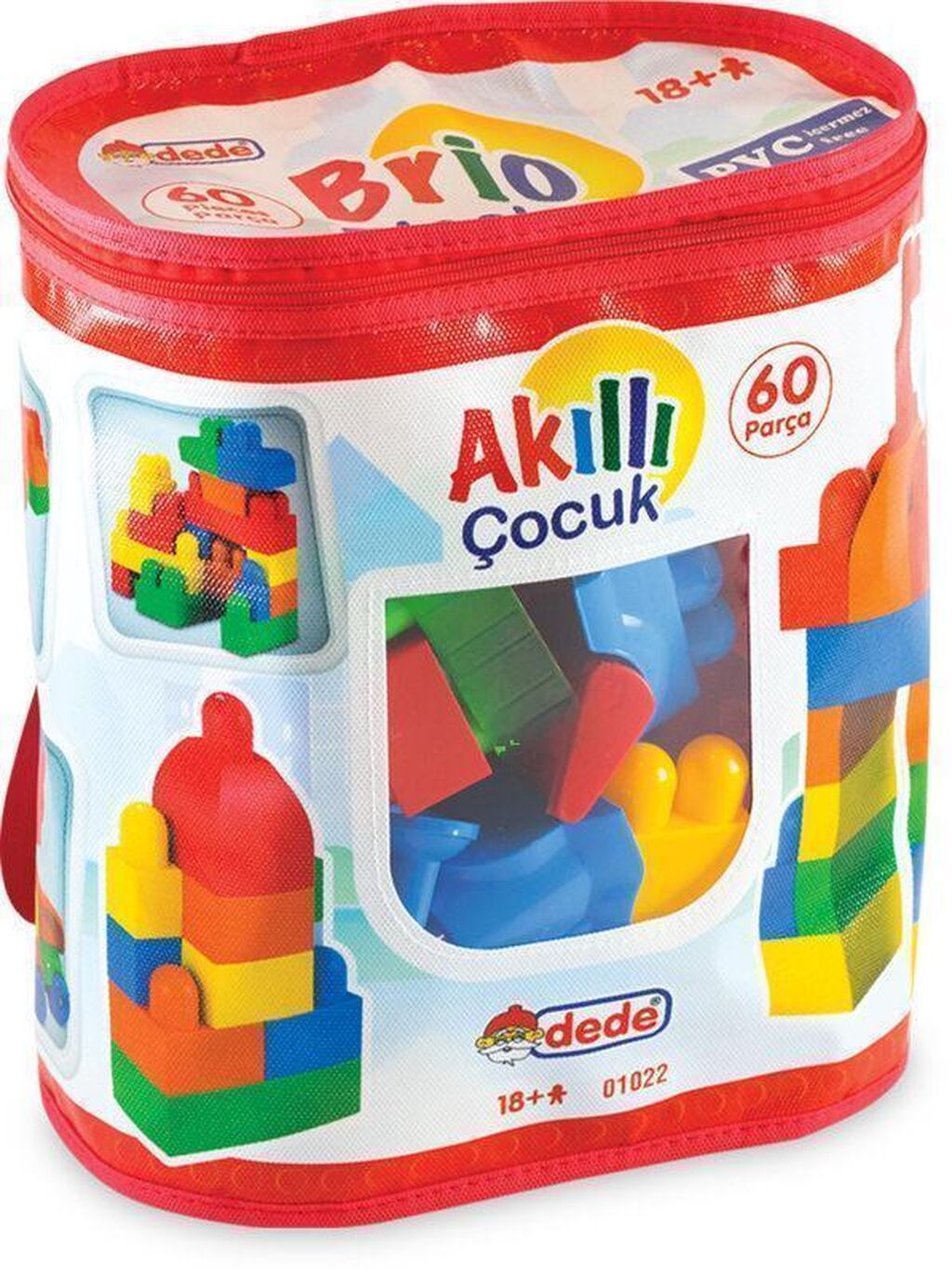 Dede “Akıllı Çocuk” set kocki – 60 delova - Veliki plastični