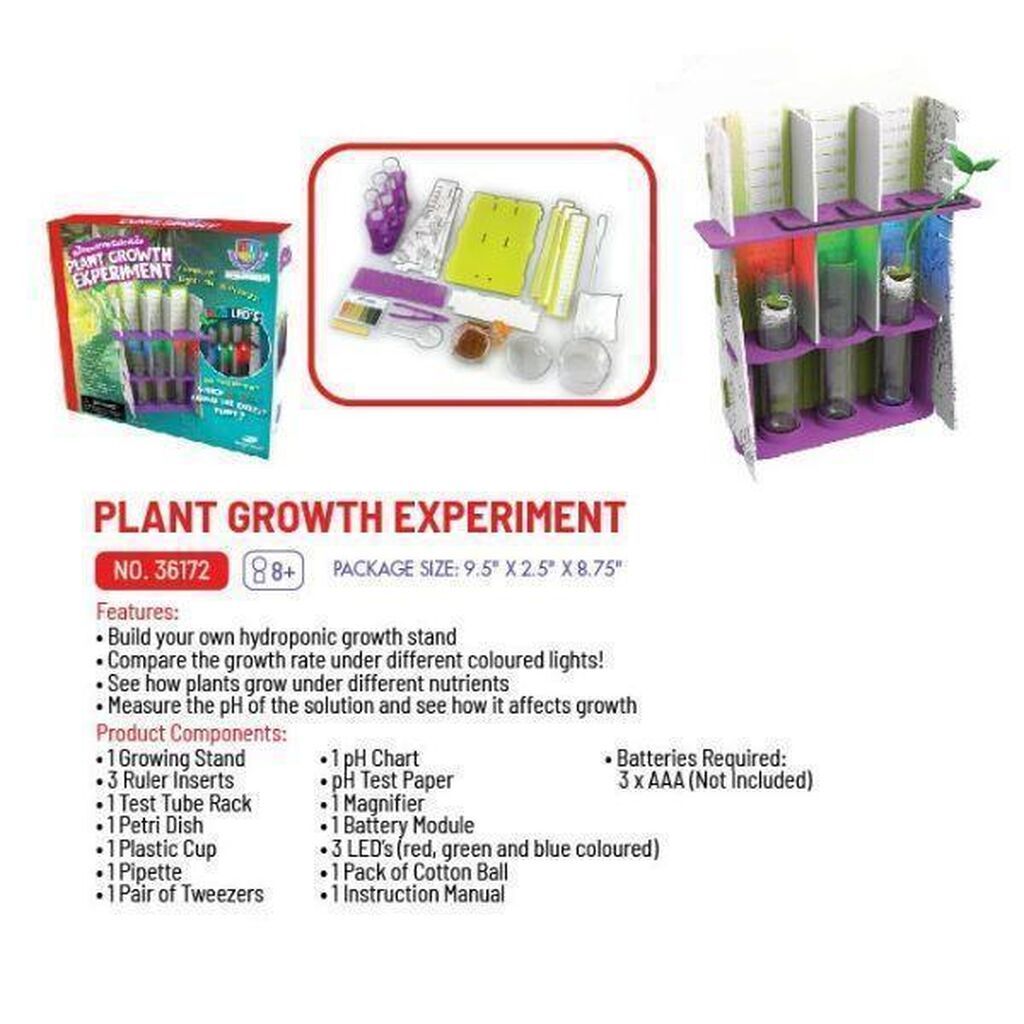Eksperimentalni set: Plant Growth Experiment (za 8+) Edukativni