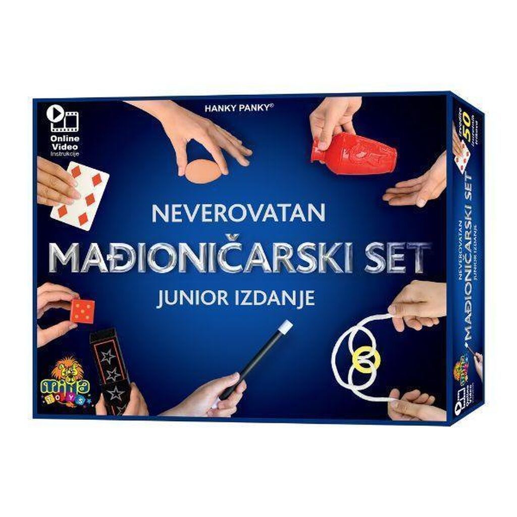 Neverovatan Mađioničarski Set – Junior izdanje (Hanky Panky) -