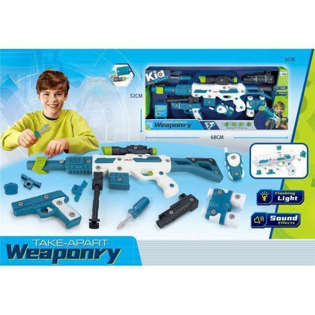 Igračka – komplet za sklapanje „Take-Apart Weaponry“ - Edukativni set
