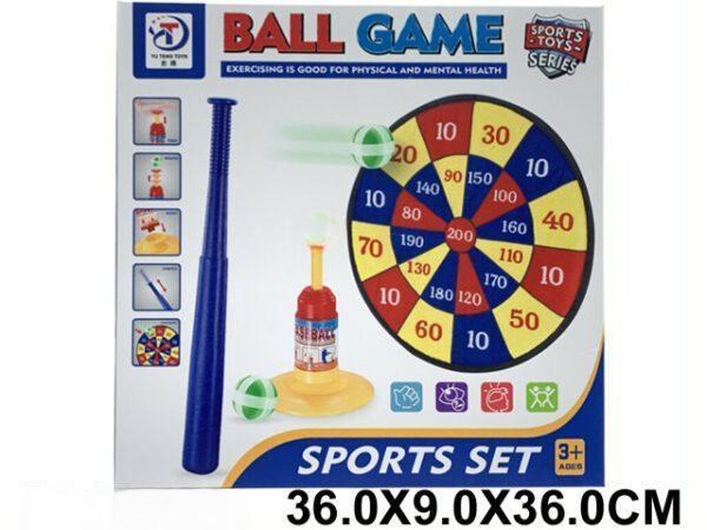 Set za igru “Ball Game” – sportski komplet za decu 3+ Sadržaj