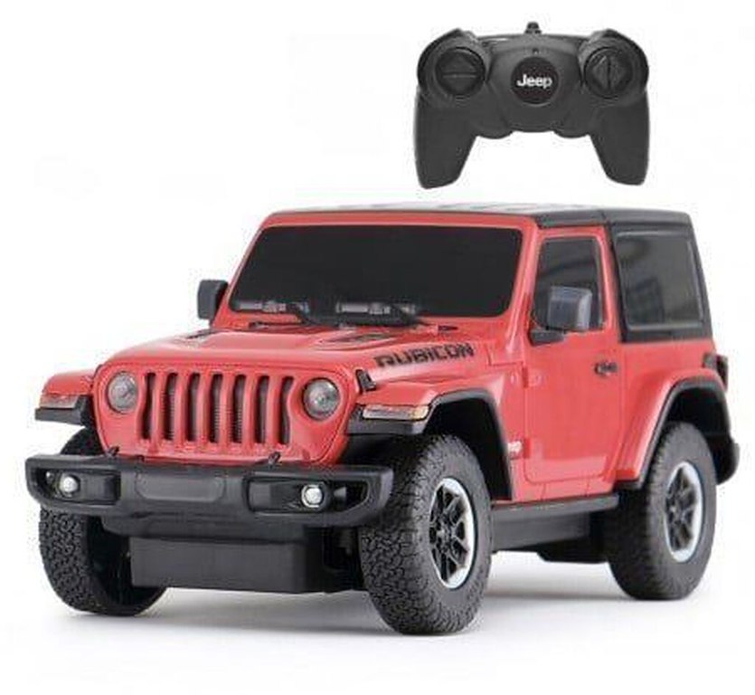 RC model Jeep Wrangler Rubicon – crveni - Detaljna licencirana
