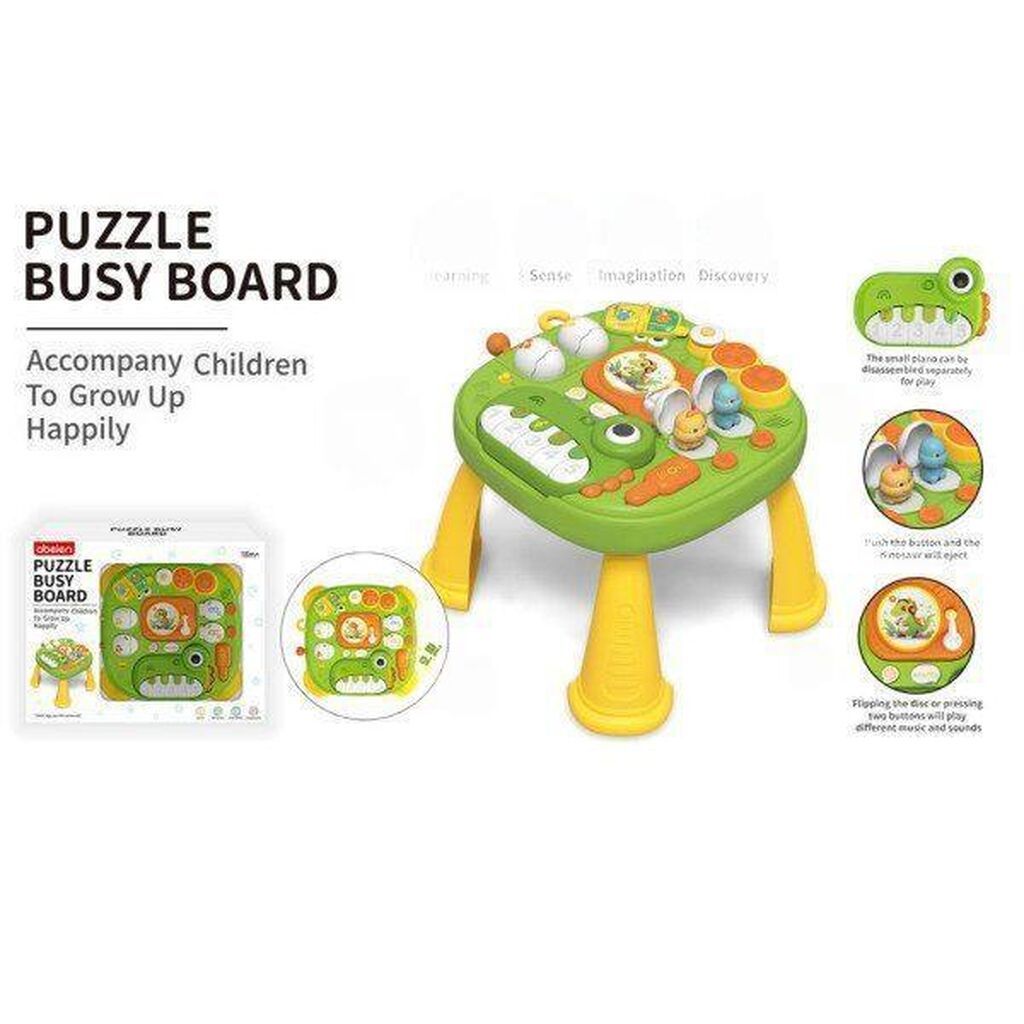 Puzzle Busy Board – interaktivni stočić za ranu stimulaciju i učenje