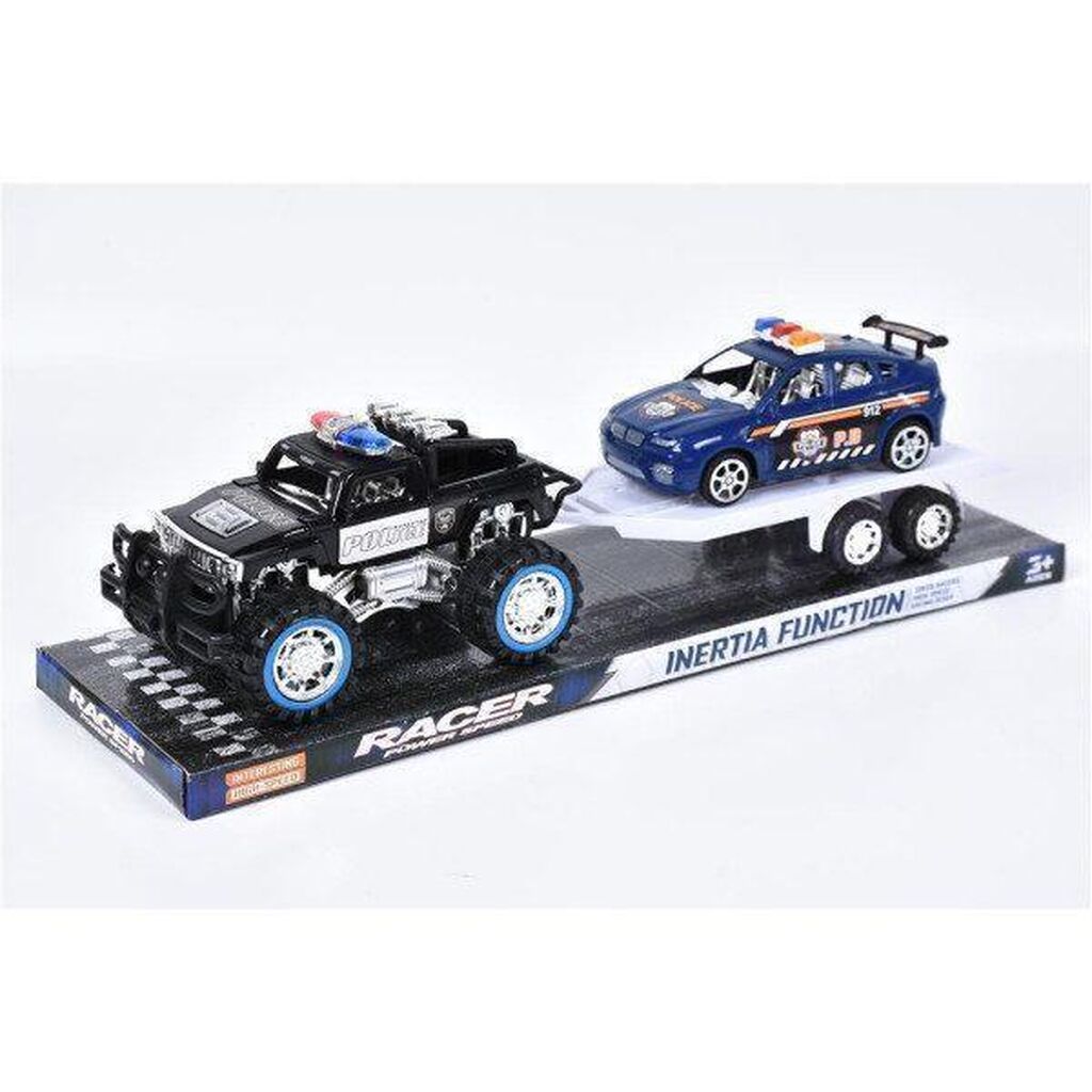 Set policijskih autića – Racer Inertia Function - Dva modela