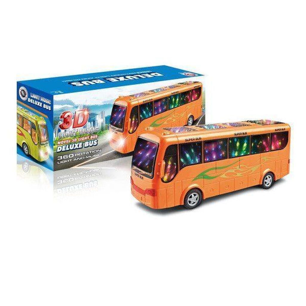 Igračka autobus Deluxe Bus – 3D svetla i muzika - Model: Deluxe Bus