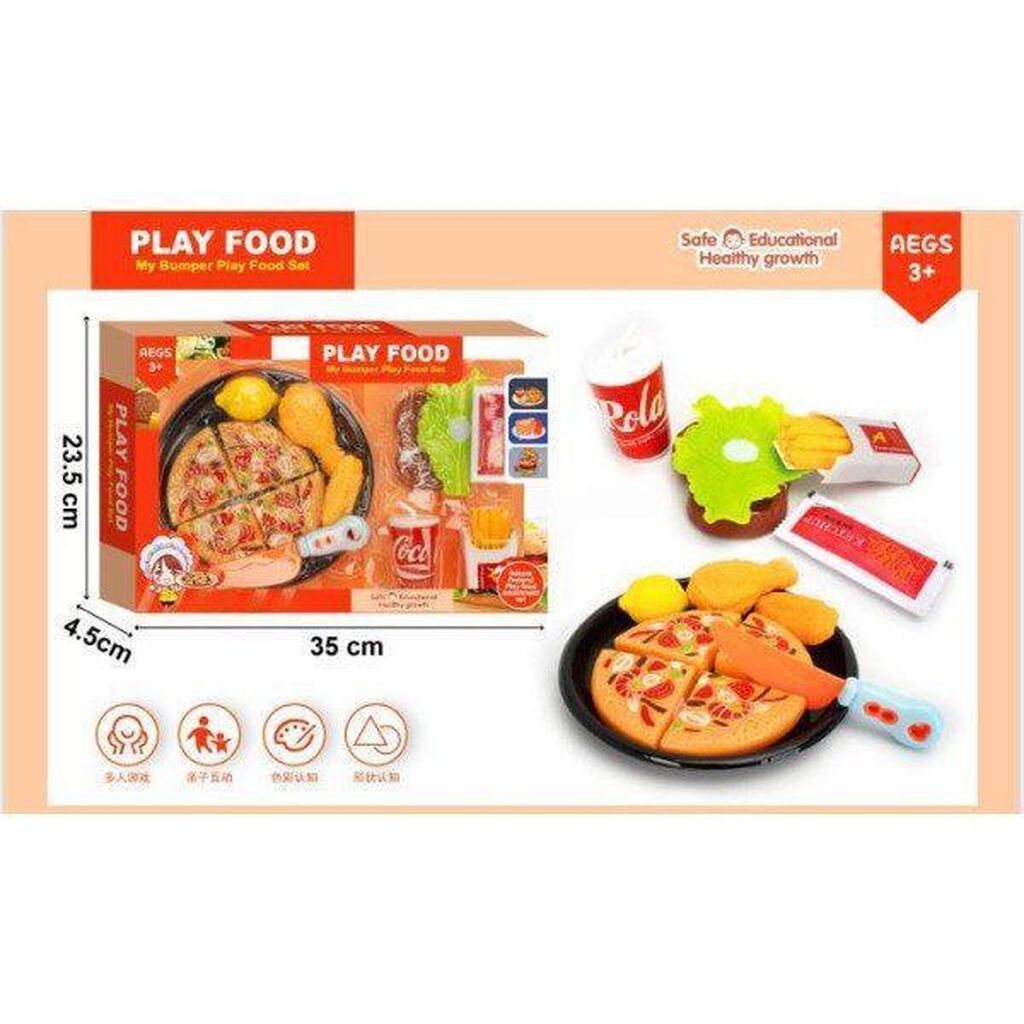 Set za dečiju igru – PLAY FOOD „My Bumper Play Food Set“ - Tematski