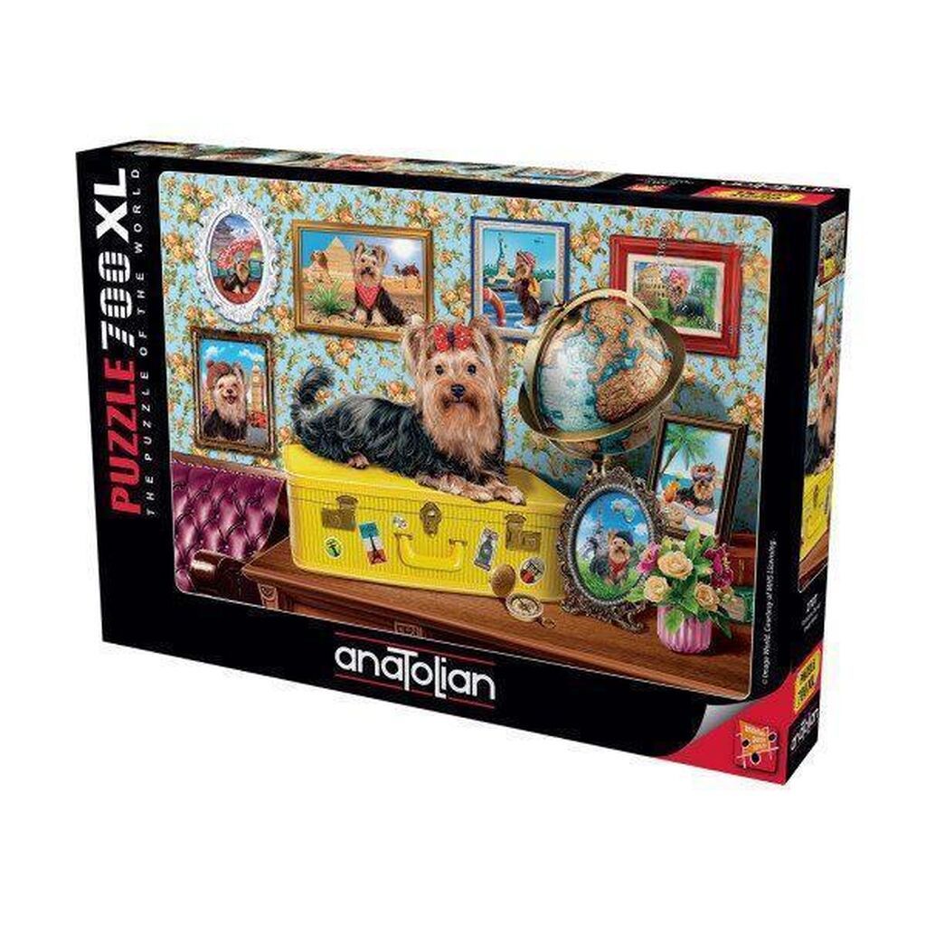 Anatolian Puzzle 700 XL – „Yorkie Travel Memories“ - Brend: Anatolian