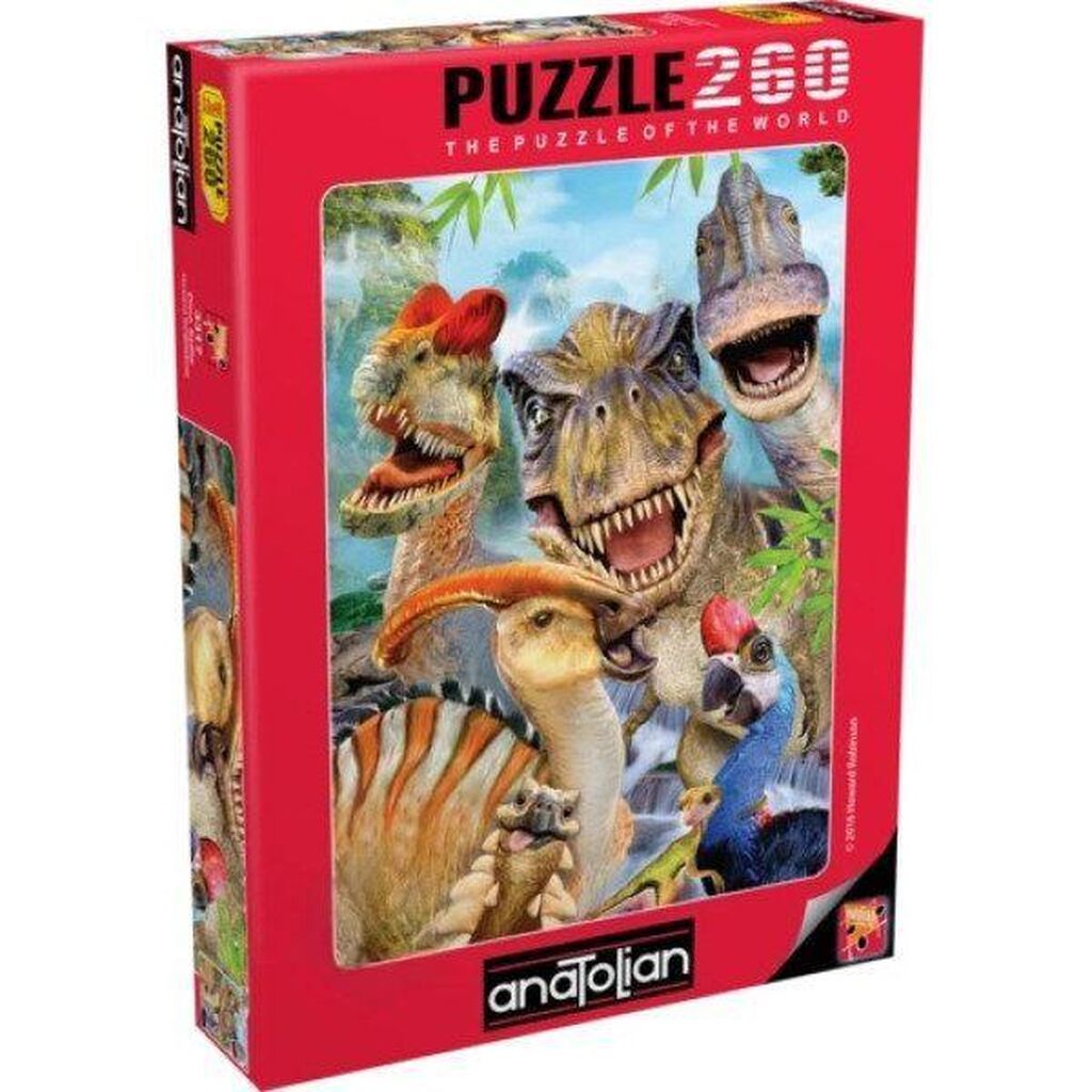 Puzzle Anatolian – Dinosaurusi, 260 delova - Brend: Anatolian - Broj