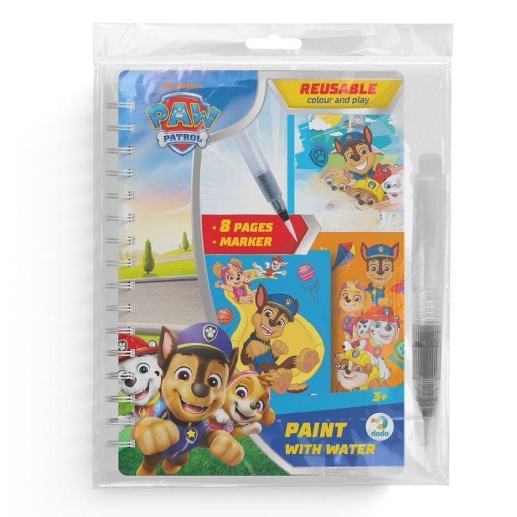 PAW Patrol – vodene bojanke za višekratnu upotrebu - Set za bojanje