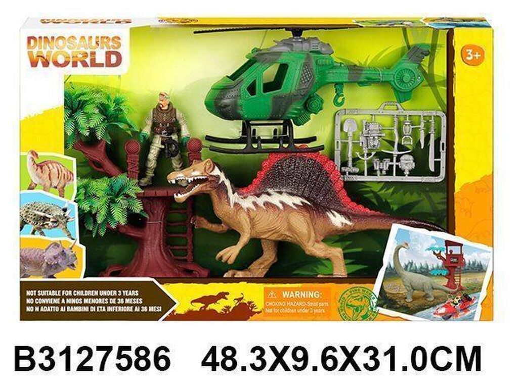 Set “Dinosaurs World” – avanturistički komplet za igru sa