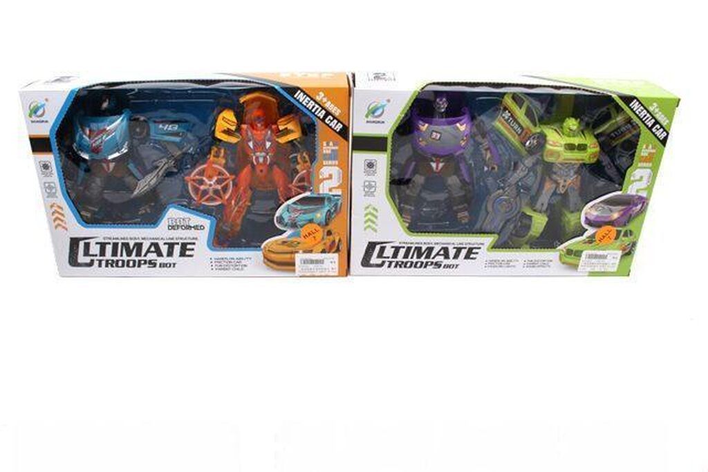 Ultimate Troops Bot – set transformišućih robota sa automobilima na