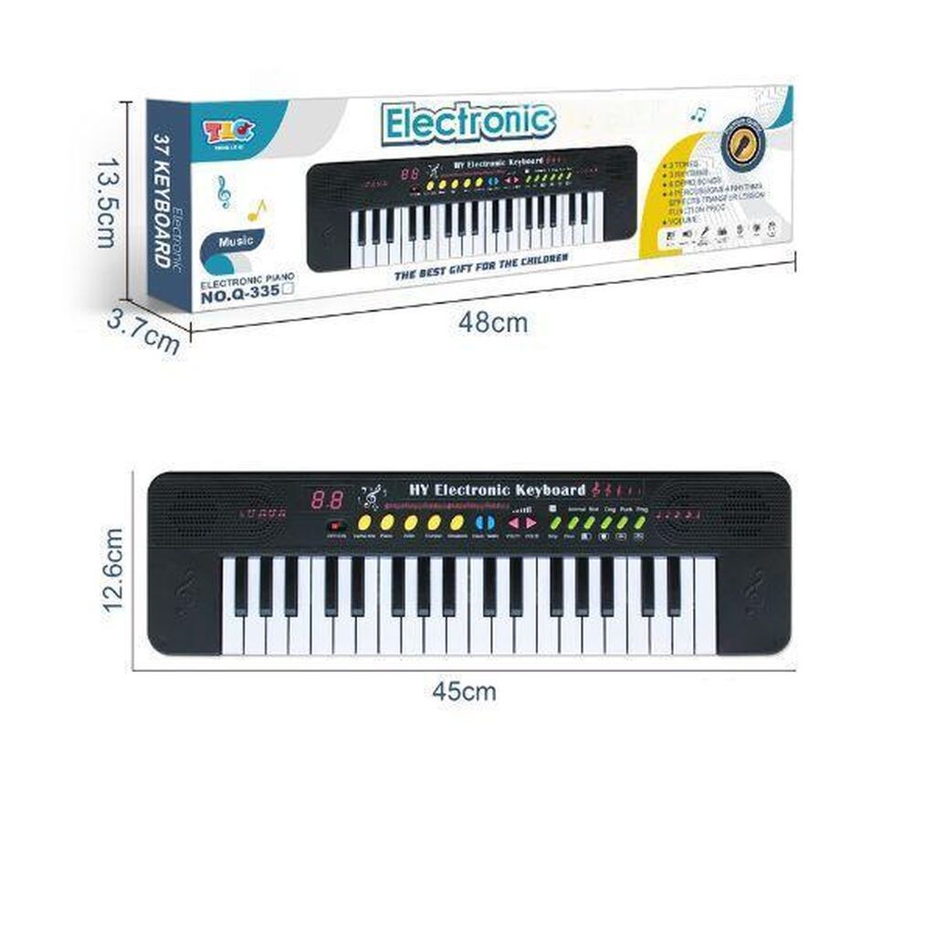 Elektronski sintisajzer za decu – 37 dirki - Model: HY Electronic