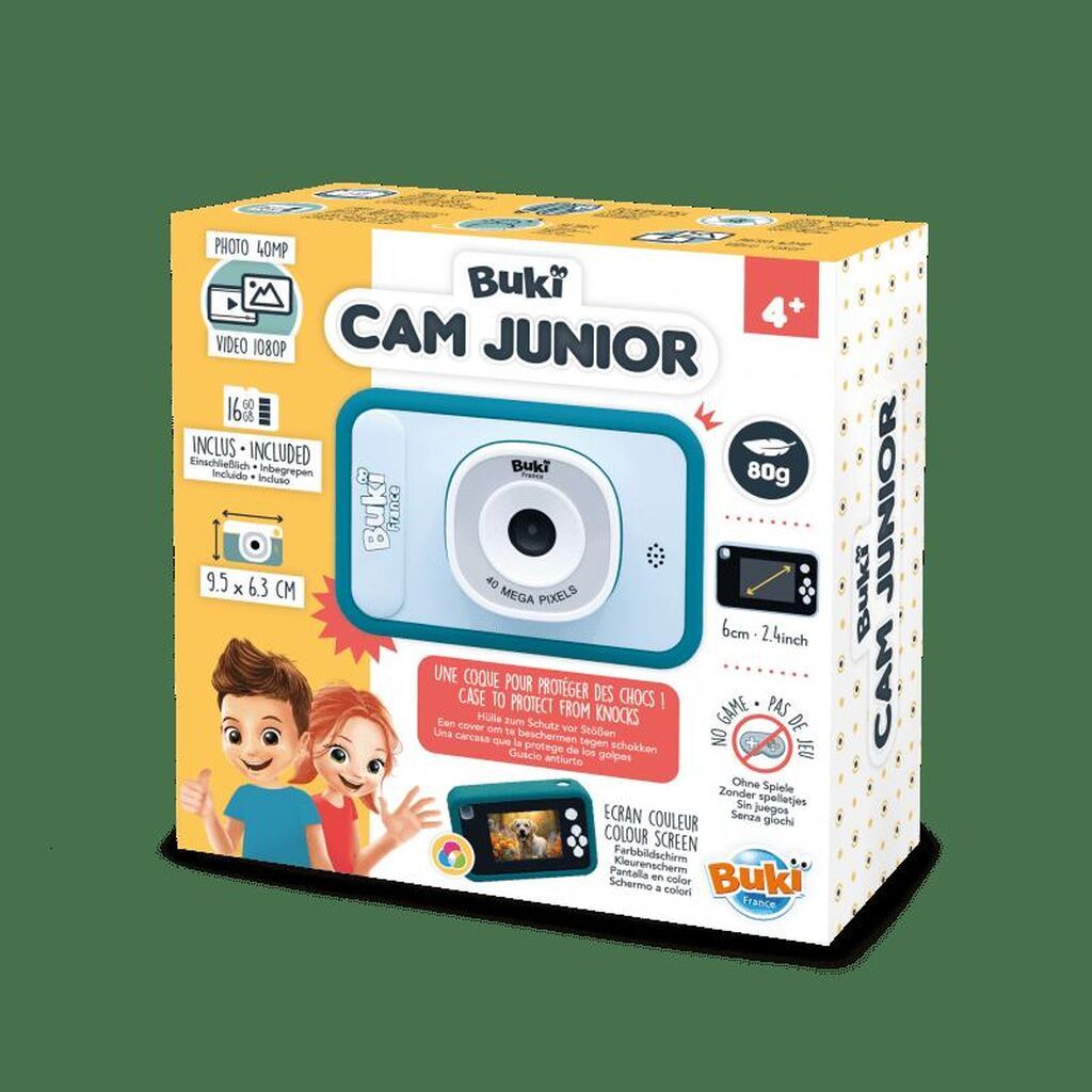 Buki Cam Junior – digitalni fotoaparat za decu - Fotografije do 40 MP