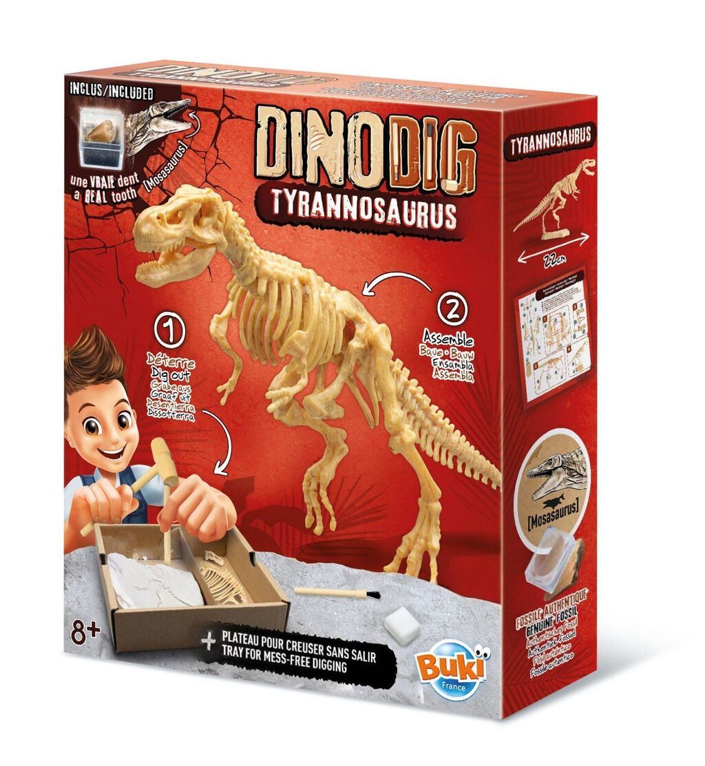 Buki France Dino Dig – Tyrannosaurus Edukativni set za iskopavanje i