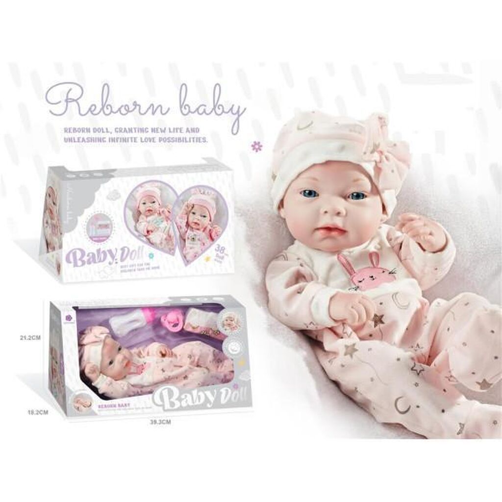 Reborn Baby lutka – realistična beba - Dimenzije pakovanja: približno