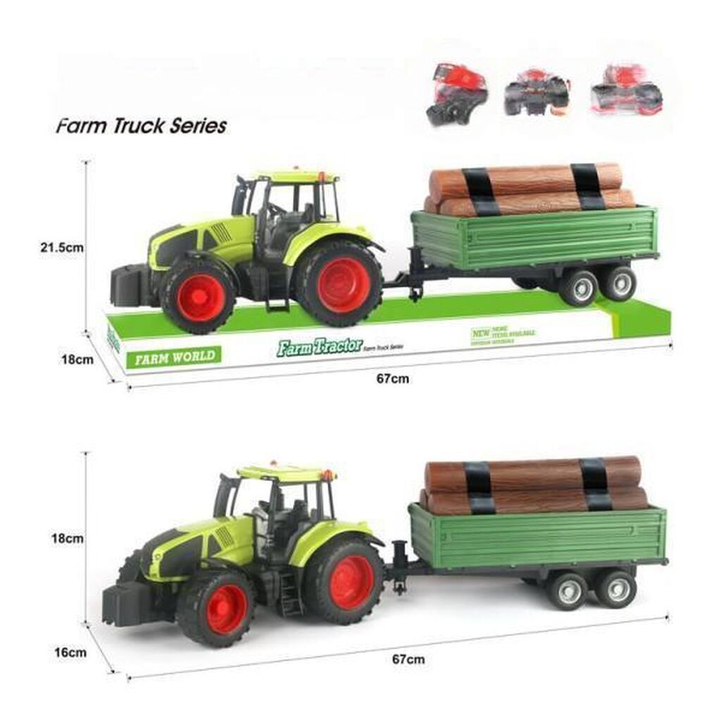 Igrčka traktor sa prikolicom – Farm Truck Series - Model: Farm