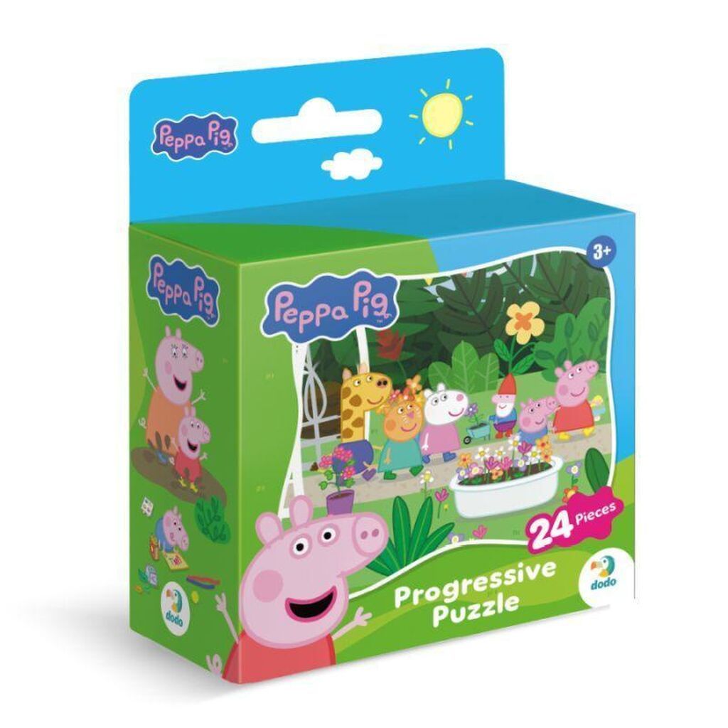 Peppa Pig – Progressive Puzzle (24 pieces) - Tematski slagalica sa