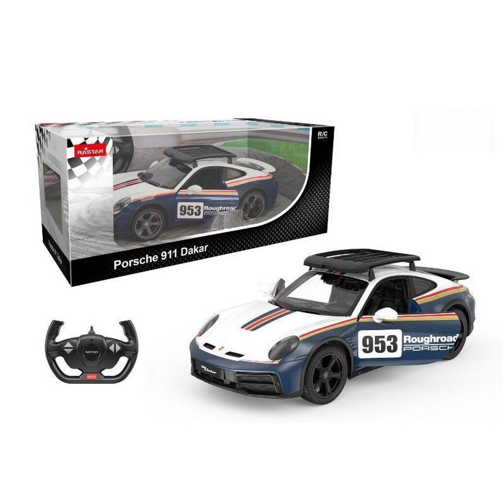 Rastar RC Porsche 911 Dakar – daljinski upravljani model automobila -