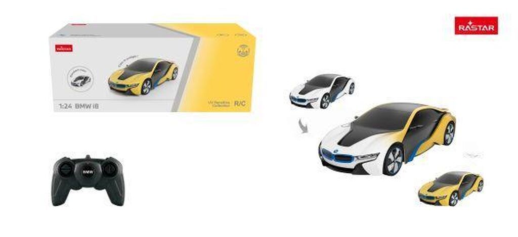 Rastar BMW i8 – daljinski upravljani model automobila u razmeri 1:24