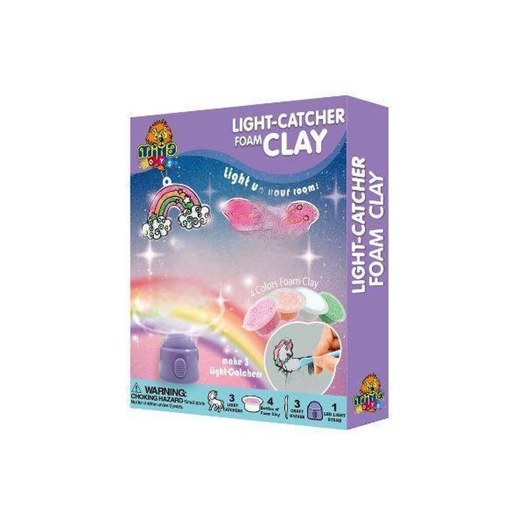 Light-Catcher Foam Clay – kreativni set za izradu svetlucavih ukrasa