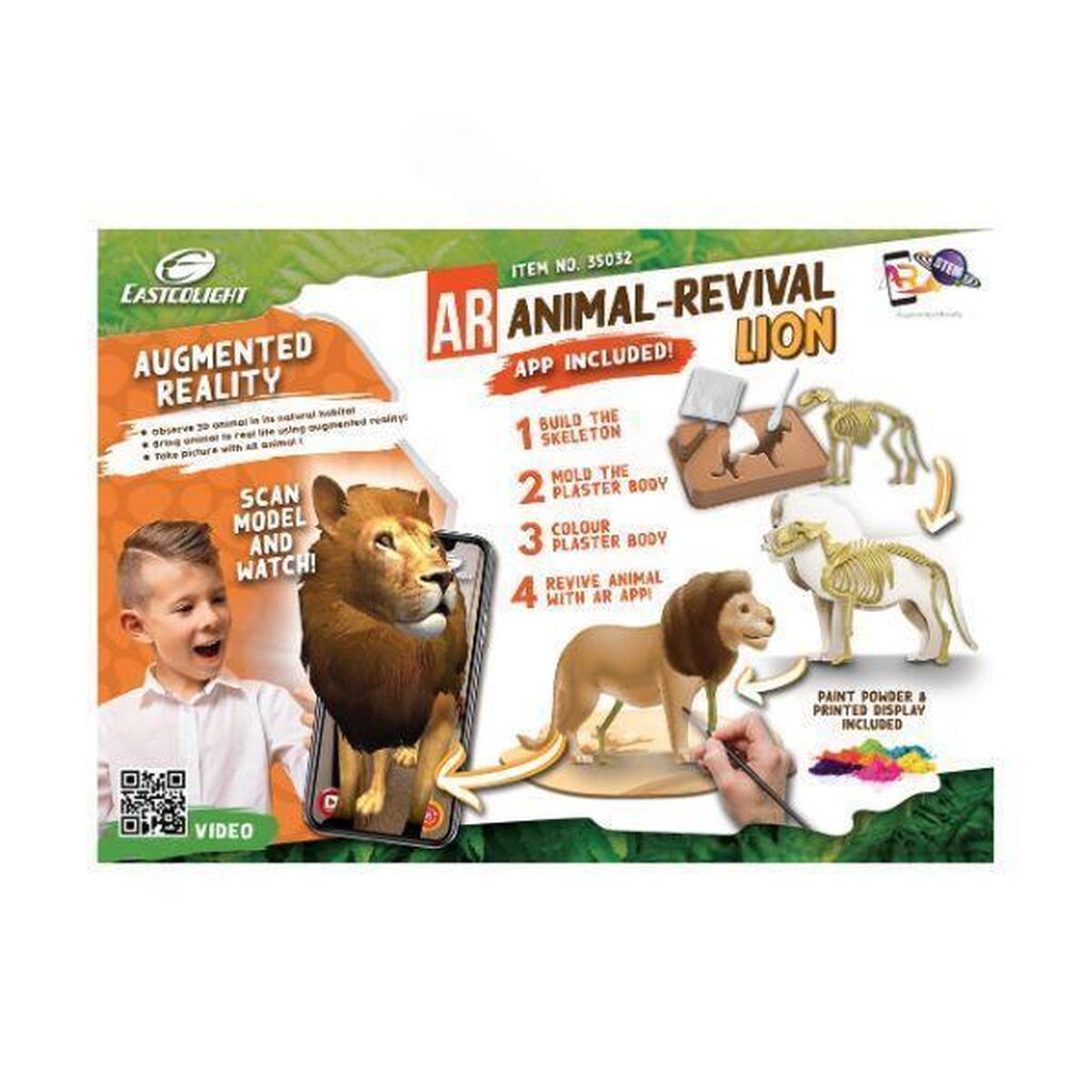 AR Animal-Revival Lion – edukativni set sa proširenom stvarnošću -