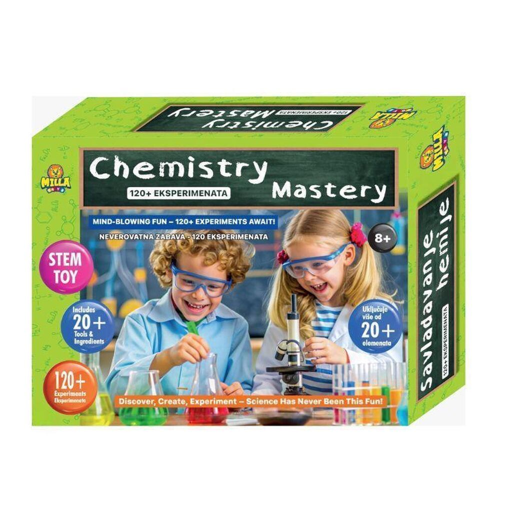 Chemistry Mastery – edukativni STEM set za decu 8+ - Kompletnan