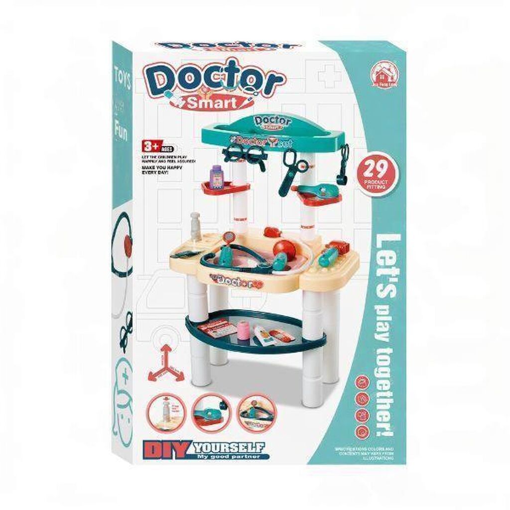 Doktorski set „Doctor Smart” – igračka za decu 3+ - Kompletan set za
