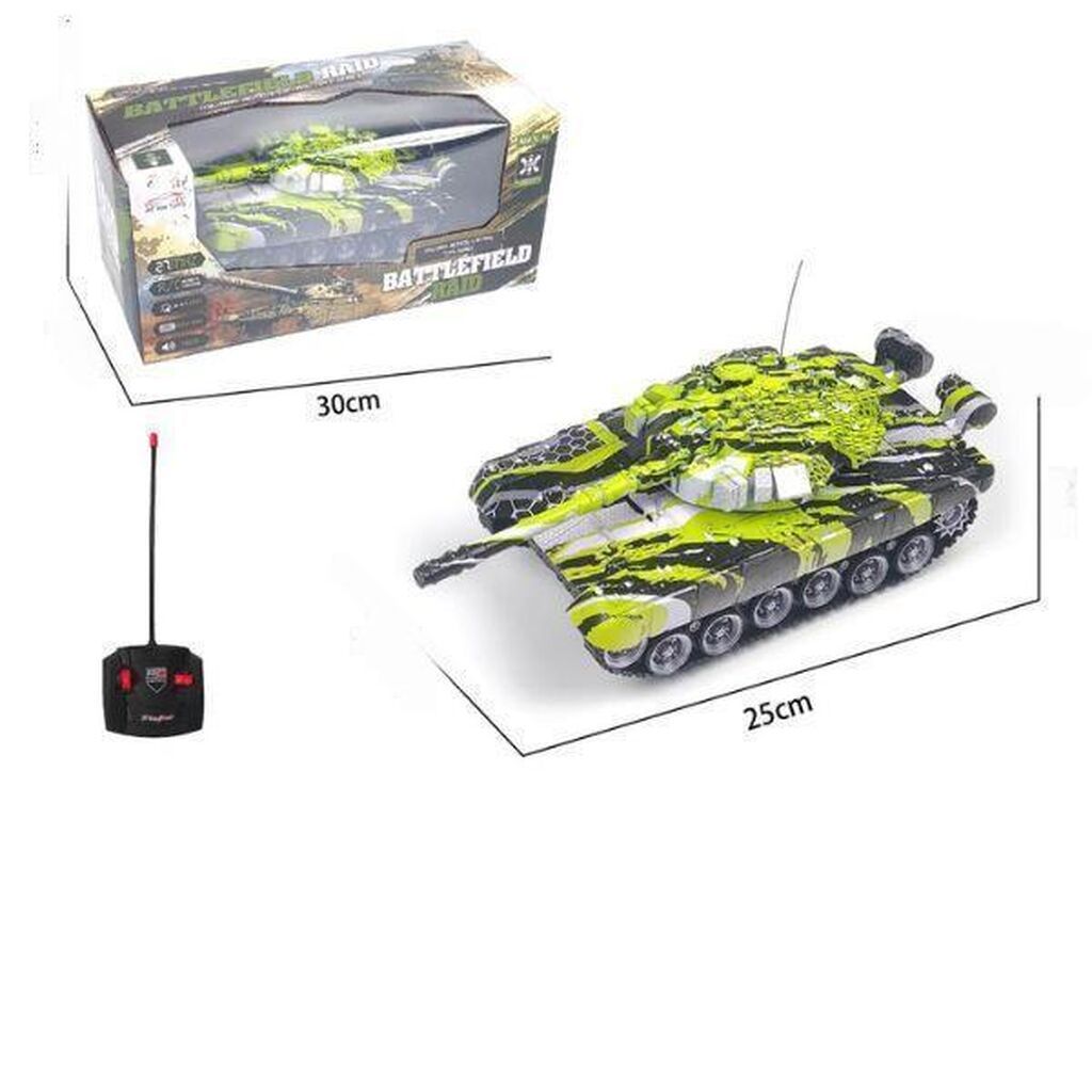 RC tenk „Battlefield Raid“ – daljinski upravljana igračka - Model