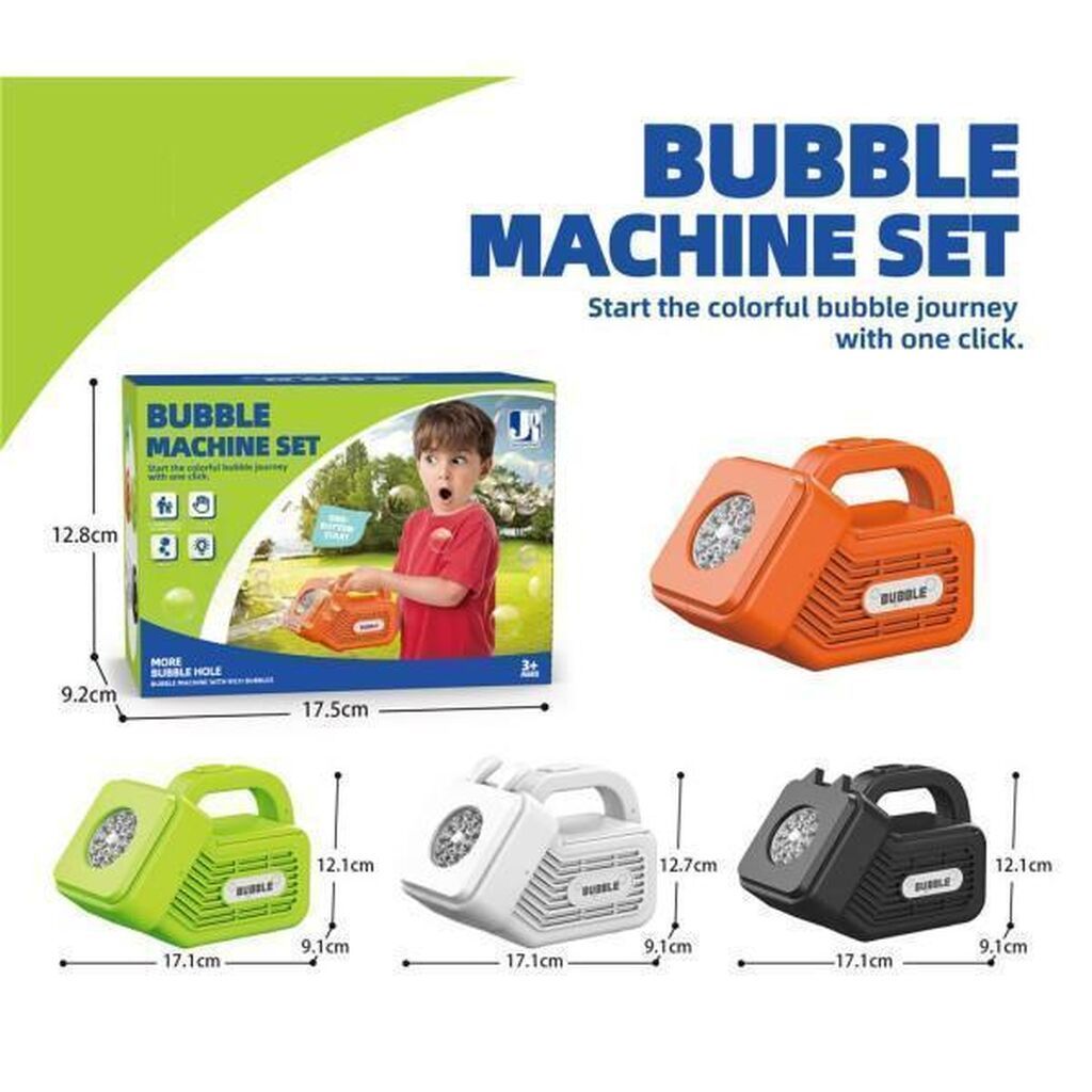 Bubble Machine Set – automatska mašina za mehuriće - Jednostavno