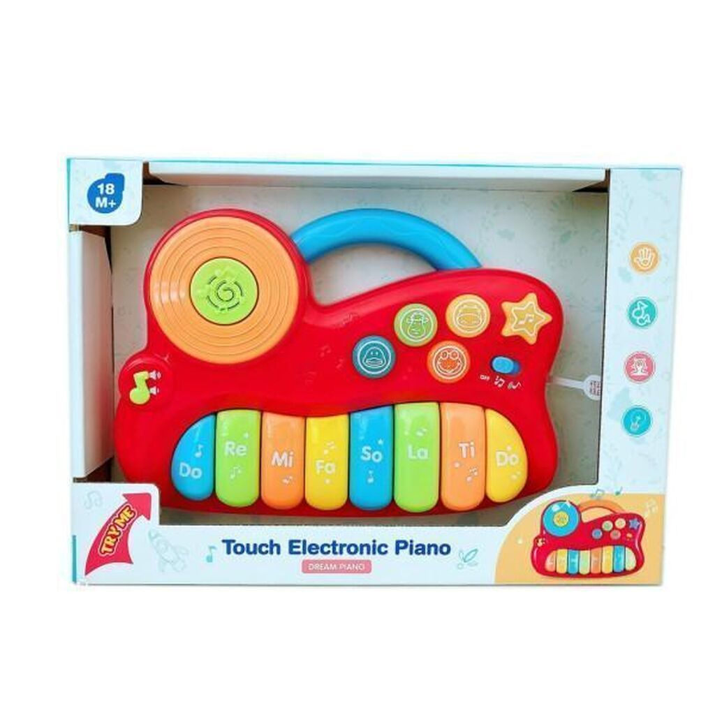 Touch Electronic Piano – muzička igračka za decu 18m+ - Šareno