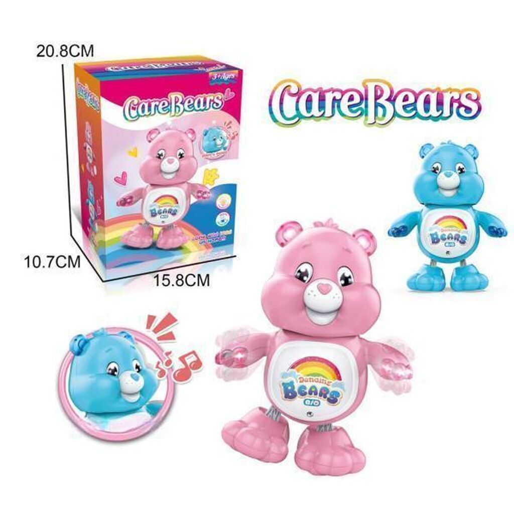 Interaktivna igračka Care Bears – plesni meda sa muzikom i svetlima -