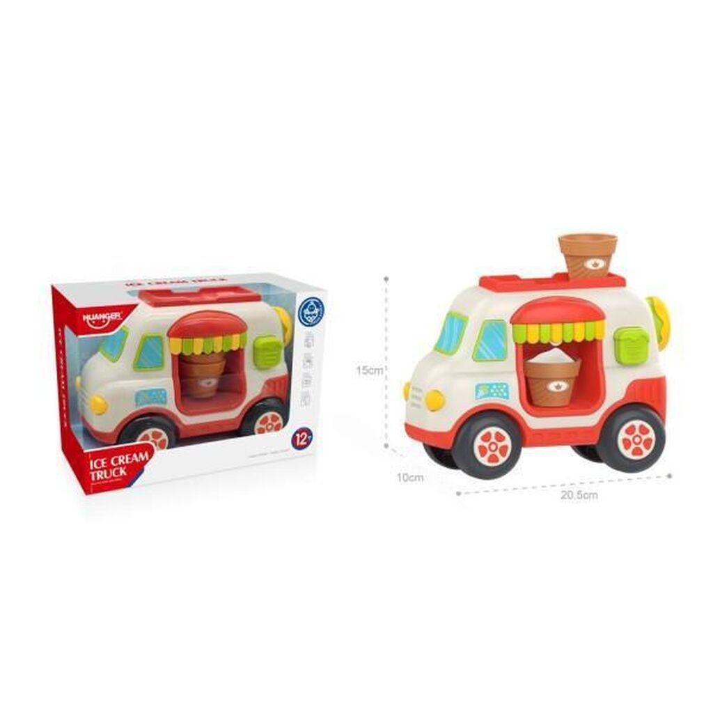 HUILE TOYS Huanger Ice Cream Truck – edukativna igračka kamion za