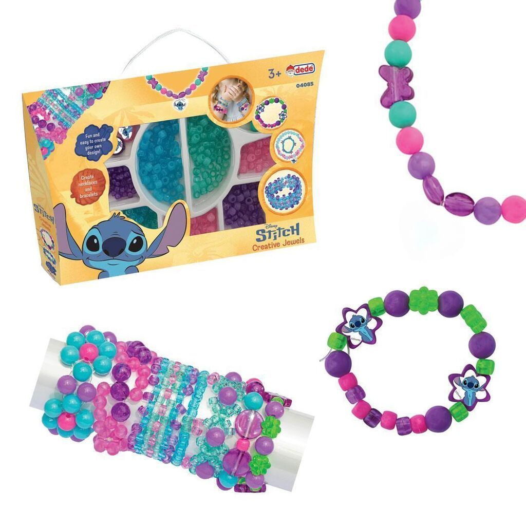 Disney Stitch Creative Jewels – set za izradu nakita za decu 3+ -
