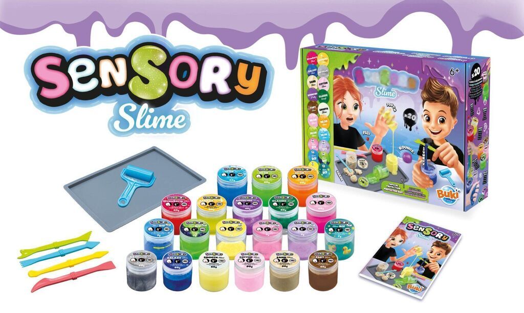 Senzorni Slime komplet – kreativni set za igru i eksperimente (6+)