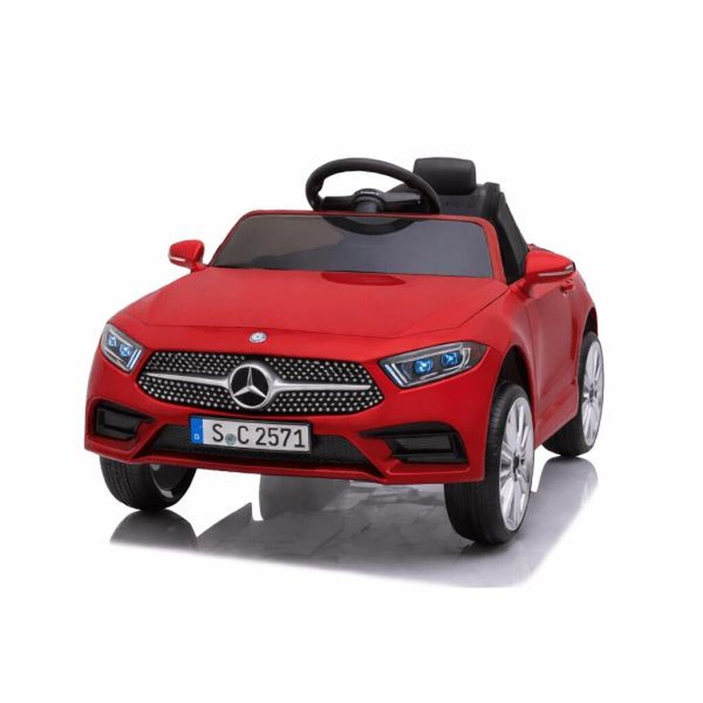 Električni auto za decu – Mercedes-stil, kabriolet, crvene boje -