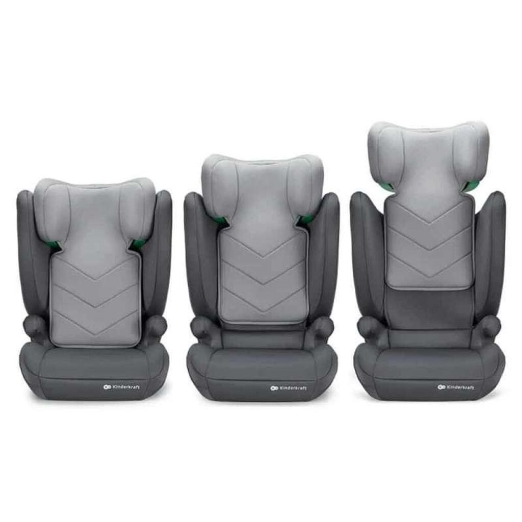 Dečije auto-sedište/booster Kinderkraft (siva/ tamnosiva) -