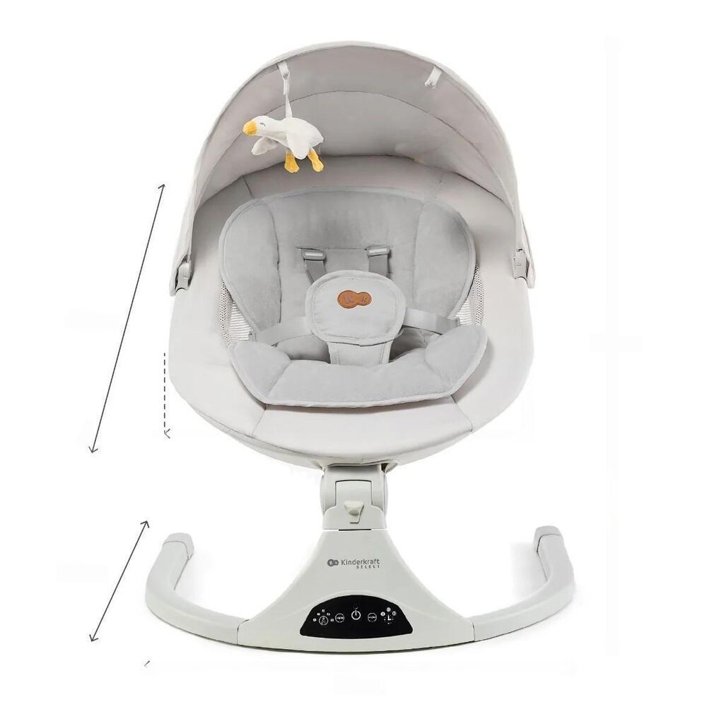 Električna ležaljka/ljuljaška za bebe Kinderkraft - Ergonomsko