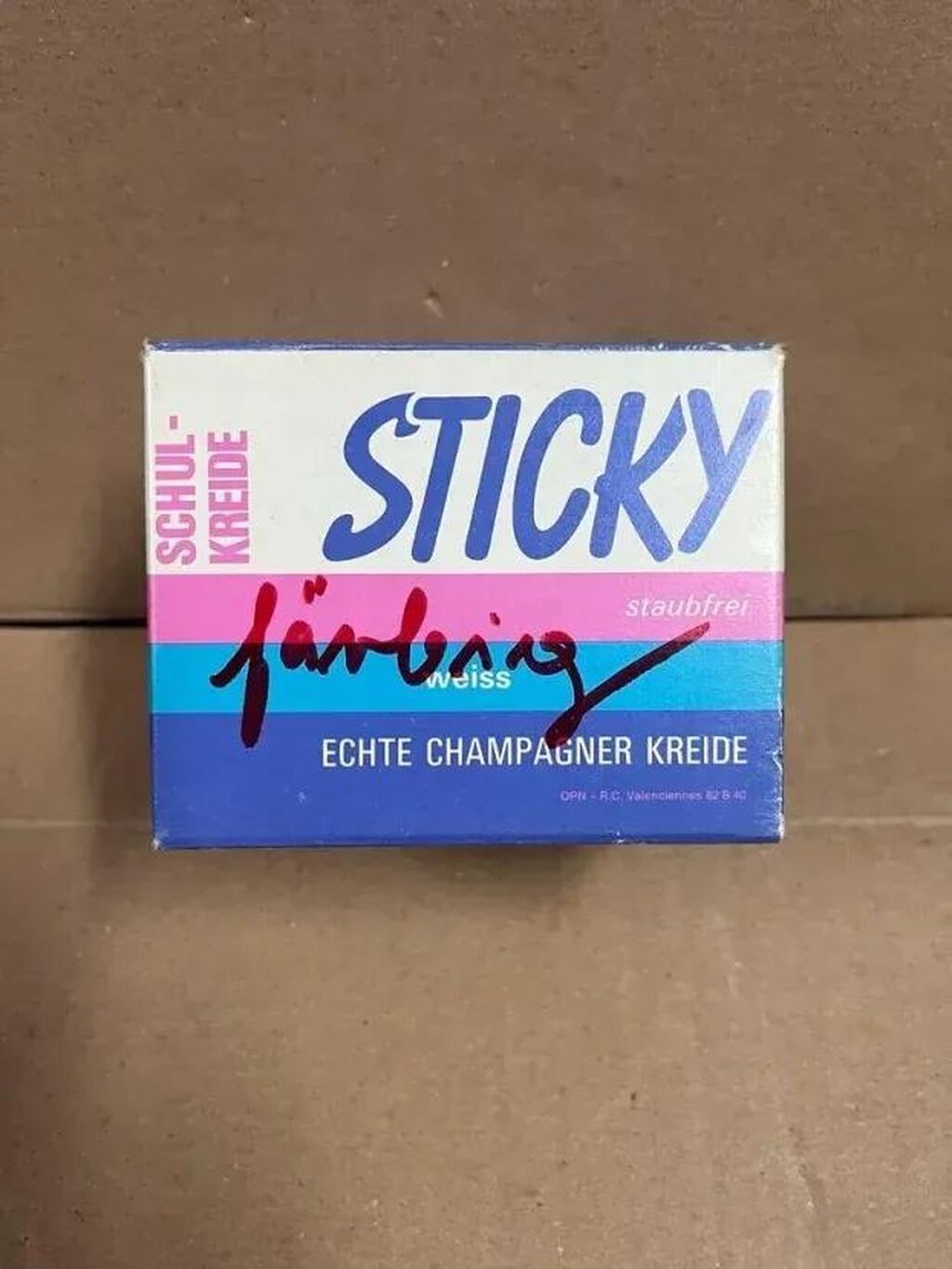 Školska kreda STICKY – “Echte Champagner Kreide”, bezprašna, u boji