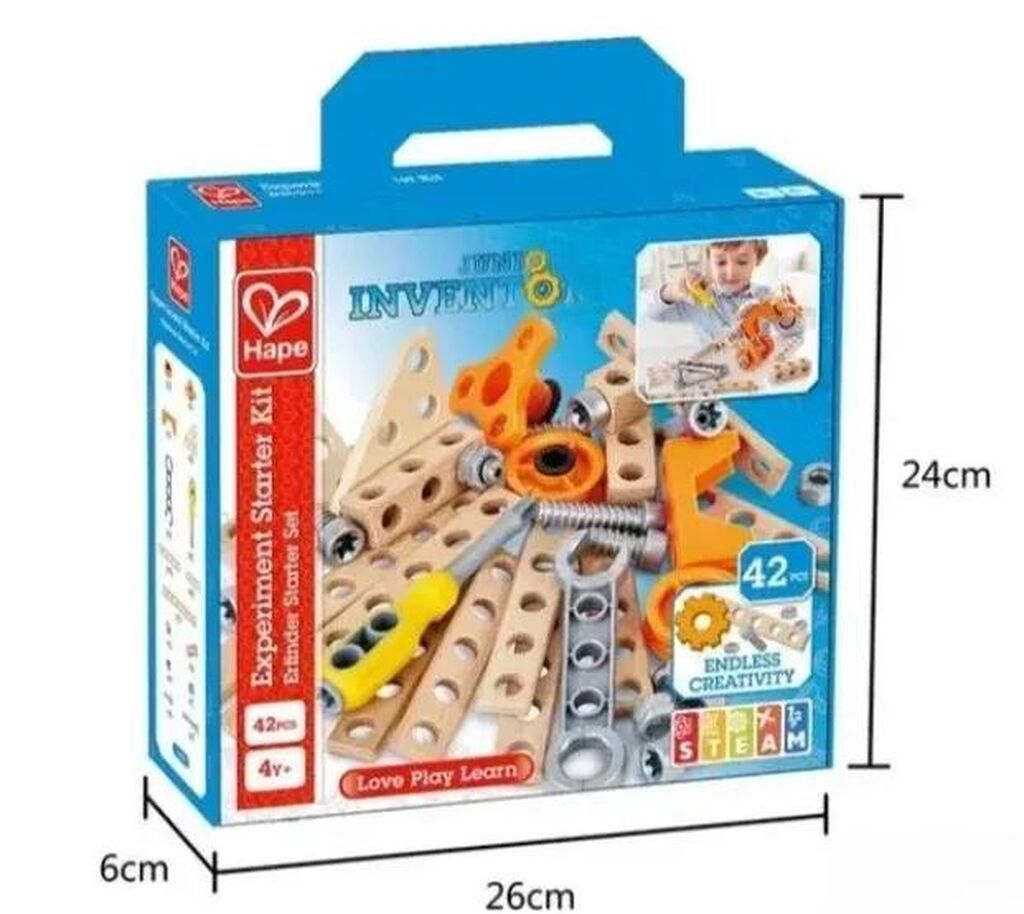 Hape Junior Inventor – Experiment Starter Kit, osnovni set za male