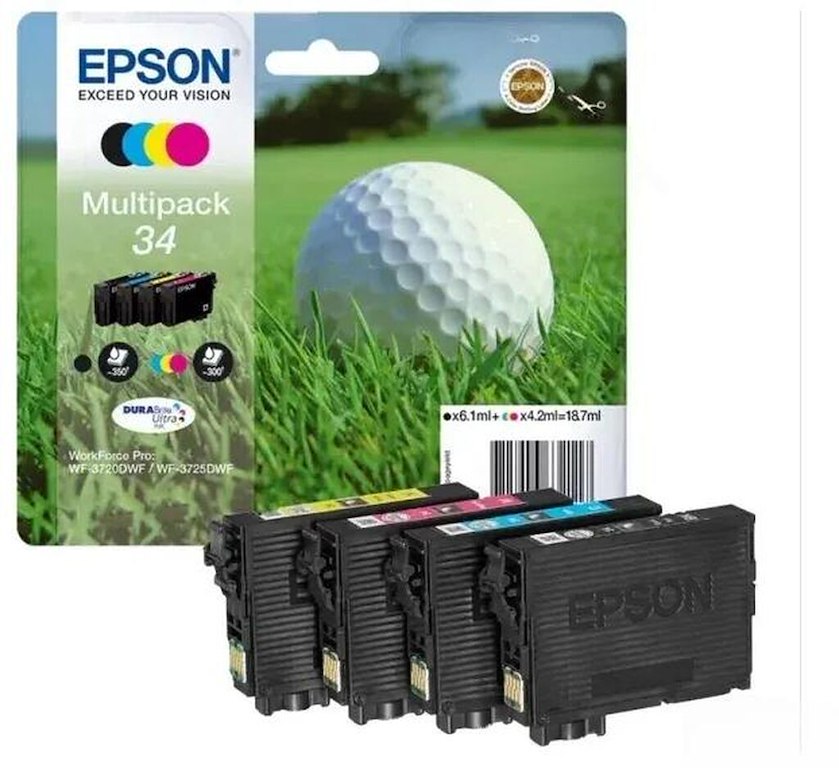 Epson 34 Multipack – originalni set kertridža za štampače - Tip