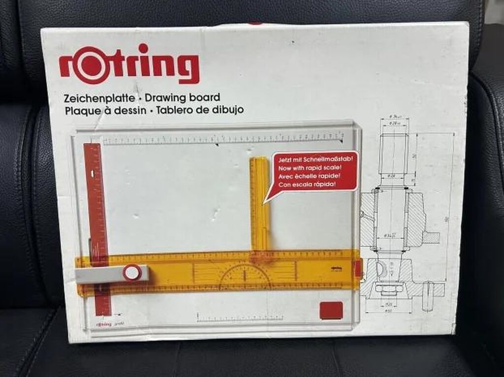 Rotring Profil – prenosna tabla za tehničko crtanje sa brzom skalom -